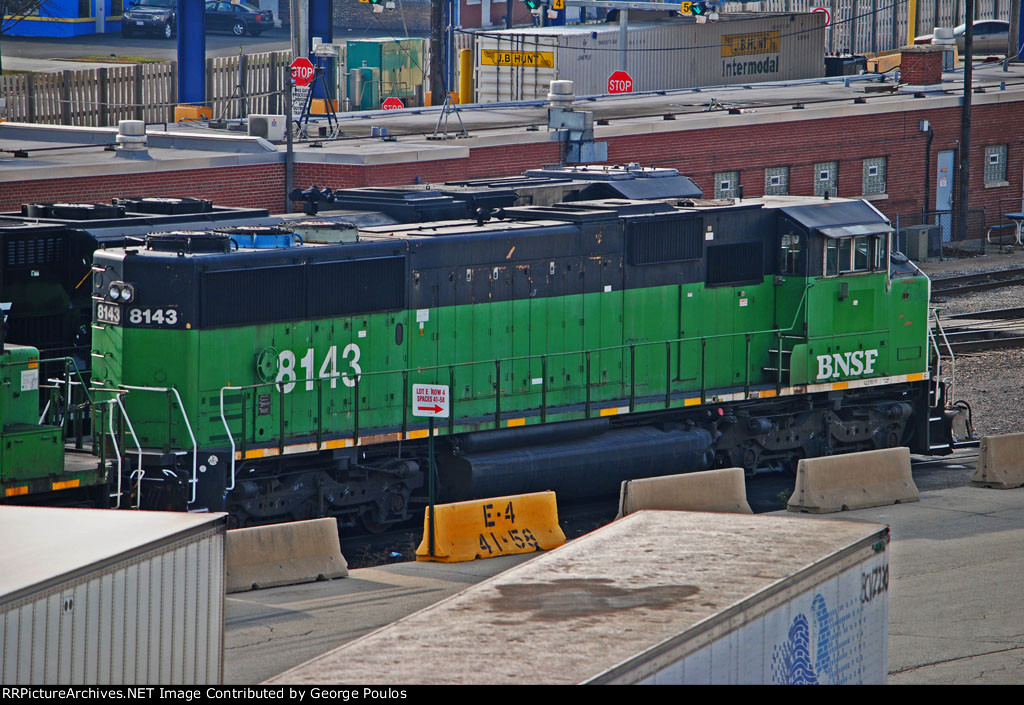 BNSF 8143 Cicero Yard